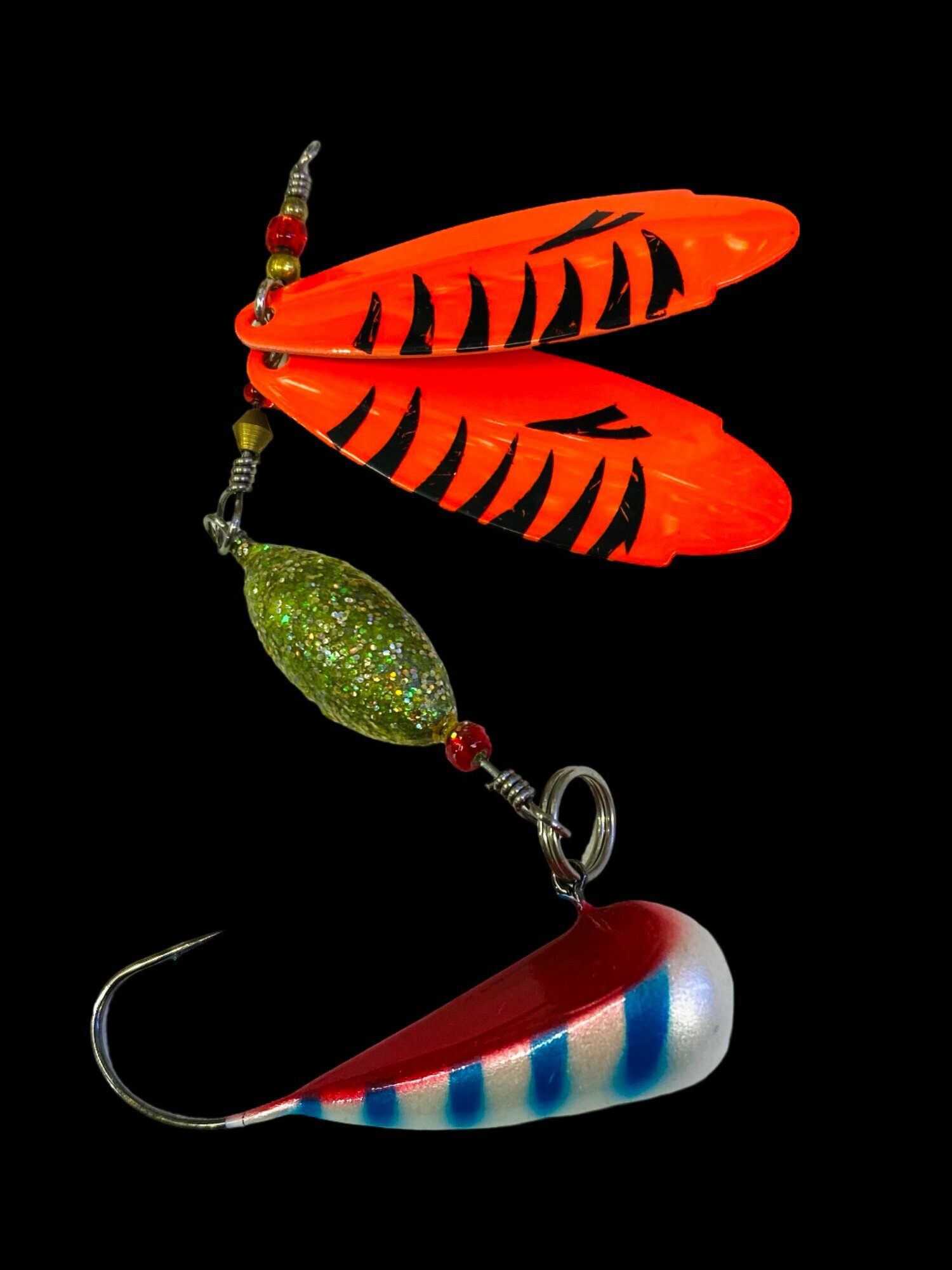 Блесна налим, стукалка шумовая для ловли налима