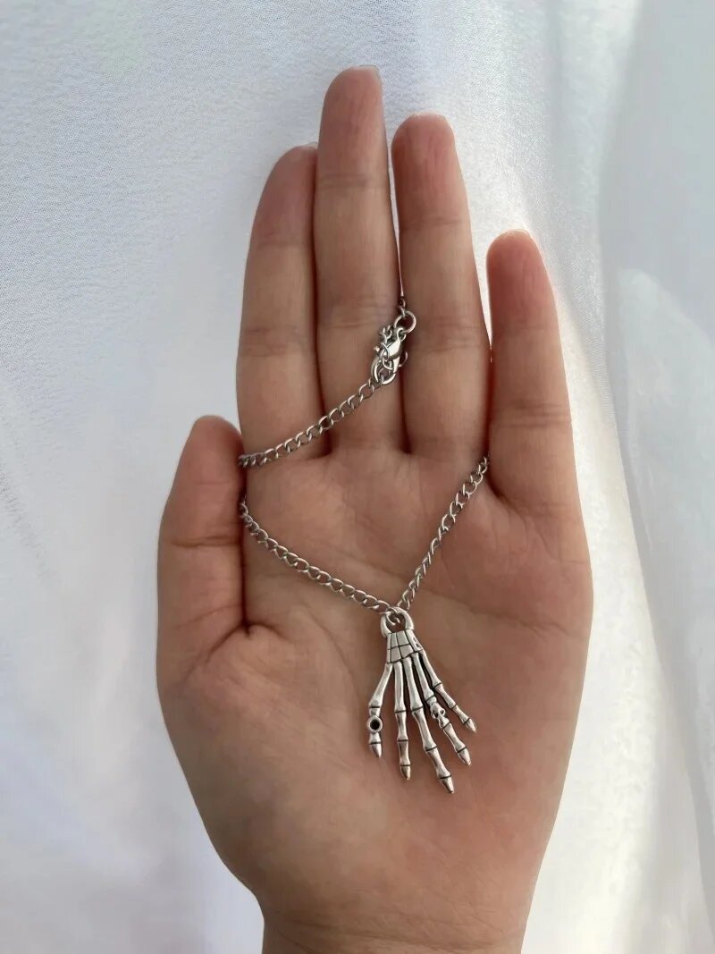 Металлическое шарнирное ожерелье для куклы ID75 Bone claw, 1-3 size