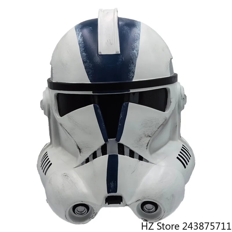 Шлем Star Clone Trooper Wars Commander, шлем для косплея 501st Legion, смоляная маска для ролевых игр, реквизит для фанатов, коллекционное издание TK039