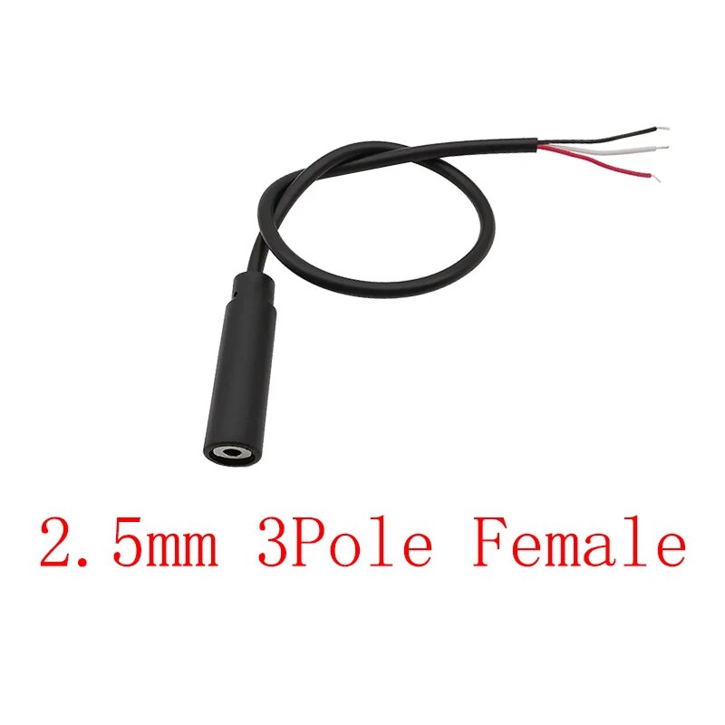 Аудио удлинитель 2.5мм/3.5мм 5шт 2.5mm 3Pole Female