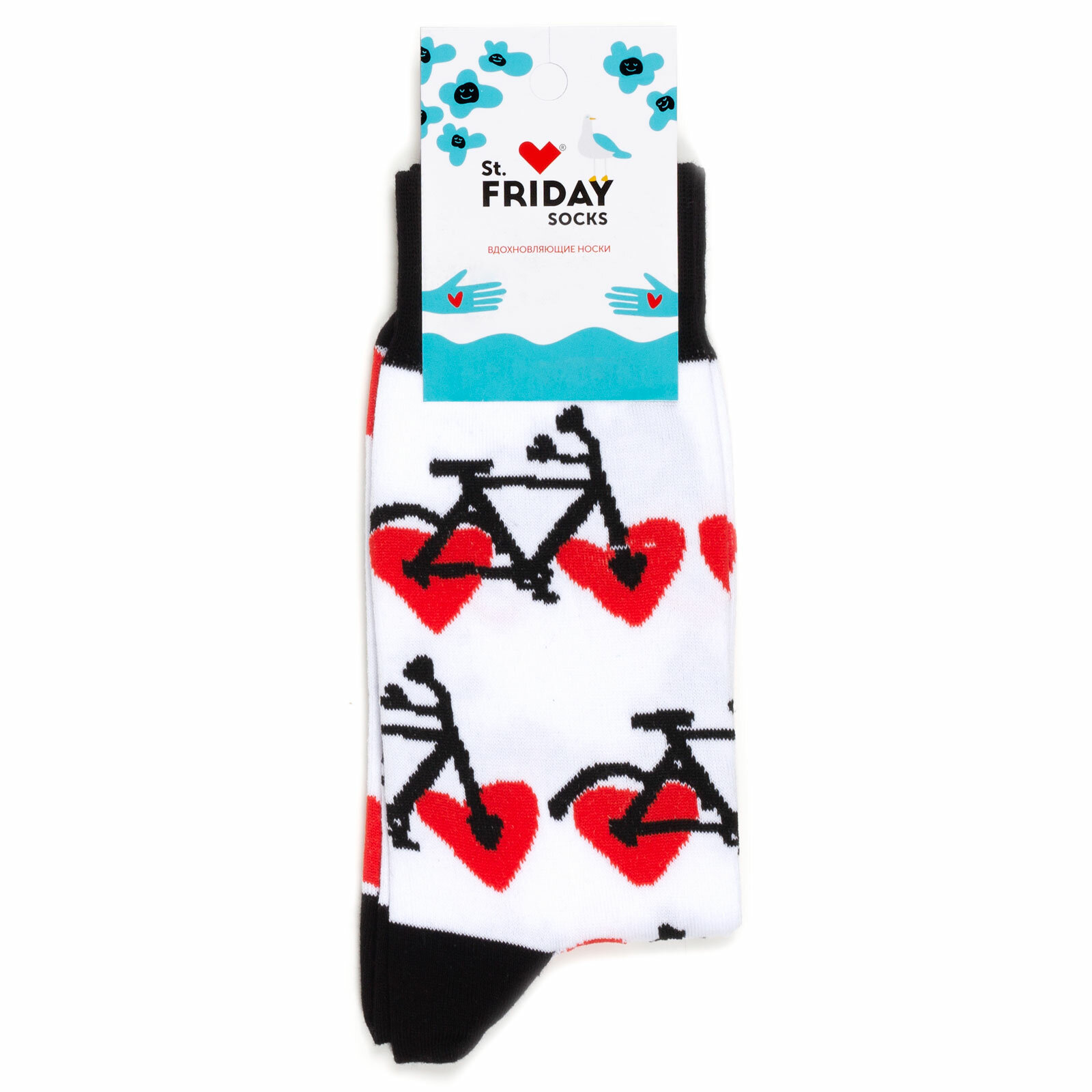 Носки Носки с рисунками St.Friday Socks - Любители велосипедов