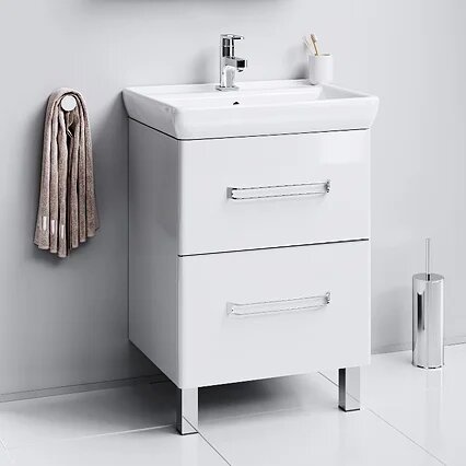 Тумба под раковину без столешницы Aqwella Neo 60 напольная