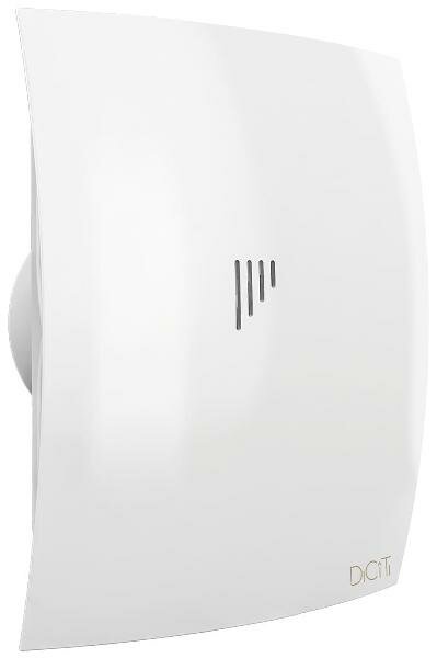 Вентилятор вытяжной осевой с обратным клапаном DICITI BREEZE 4C D100