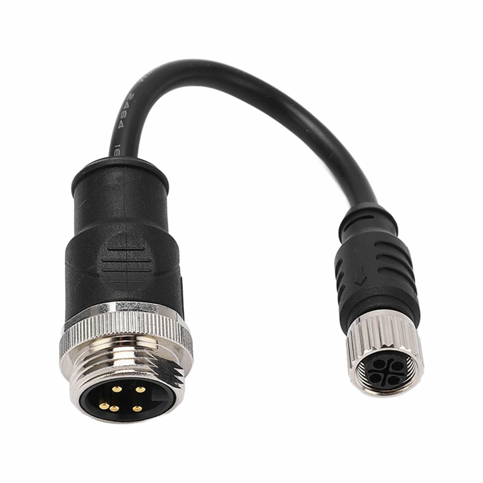 Переходник 7/8"-5pin male M12-4pin female (9A, UV-стойкий) для радаров