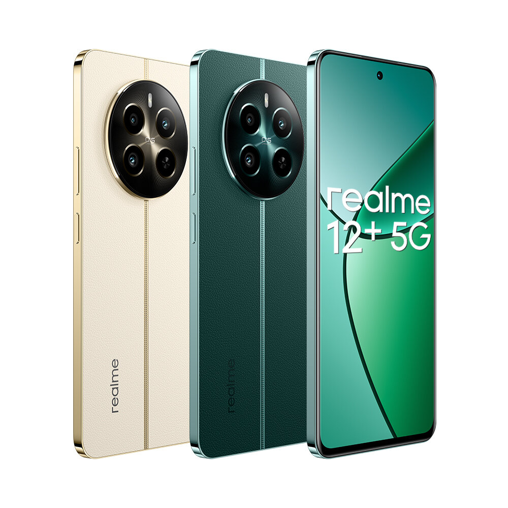Смартфон realme 12 plus 5G глобальная версия NFC, Аккумулятор 5000 мАч,8+256, зелёный