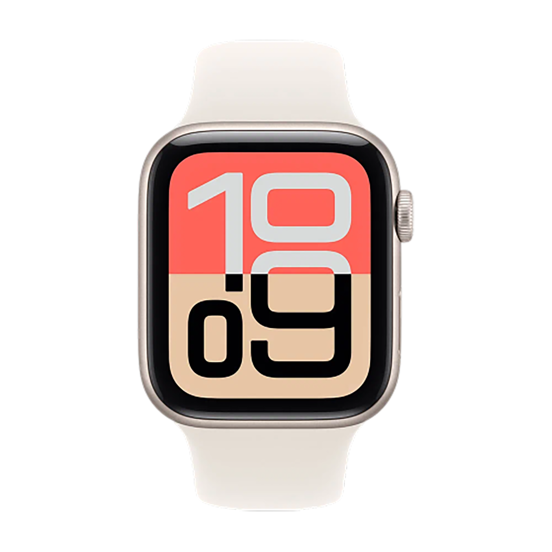 Часы Apple watch SE3 44 (2025) Starlight Al. Star SB S/M (MEHG4)