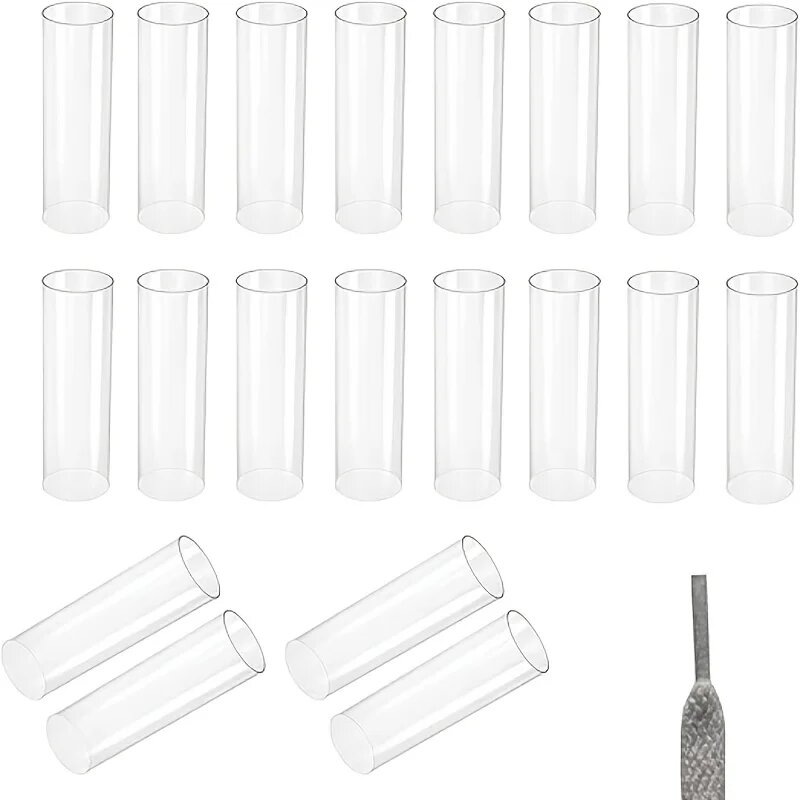 20 шт, термоусадочная трубка, защита конца веревки, прозрачная термоусадочная трубка, термоусадочная трубка, наконечник шнурка, регулируемое кольцо, защитный рукав