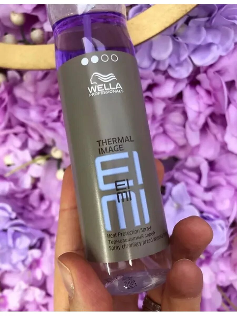 Термозащитный спрей Wella Professional "Thermal Image", двухфазный, для блеска и гладкости волос