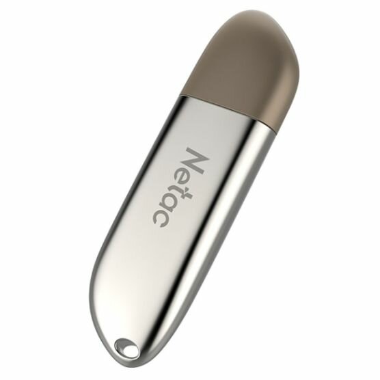 Память USB Flash 8 Гб Netac U352 (NT03U352N-008G-20PN) - колпачок, металл, USB 2.0