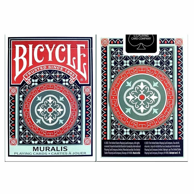 Игральные карты Bicycle Muralis, колода Коллекционные покерные развлечения Покерные карточные игры Волшебные трюки для коллекции фокусников, as photo