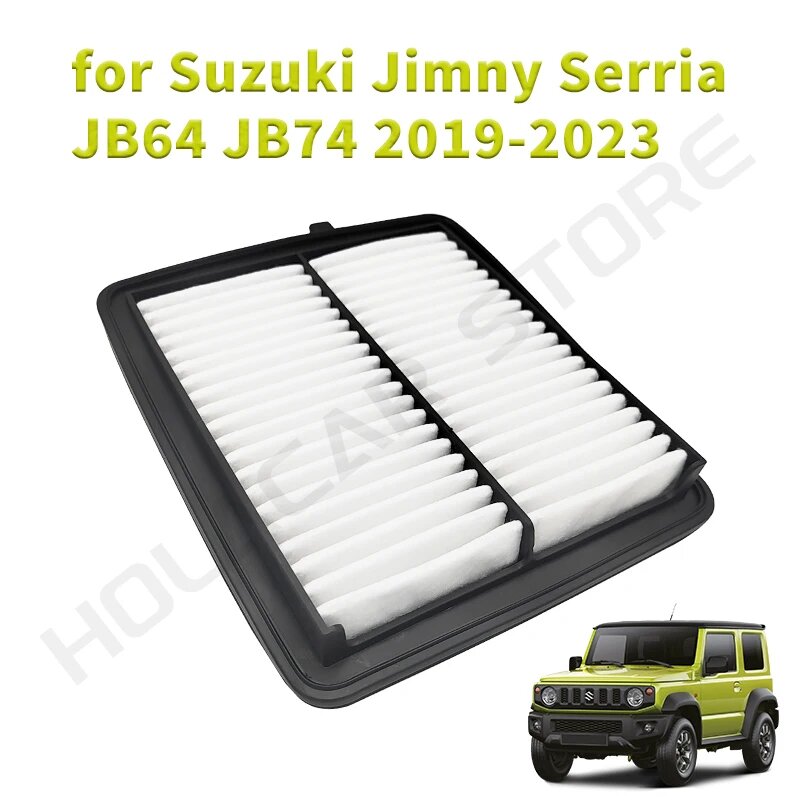 Автомобильный воздушный фильтр для Suzuki Jimny JB64 JB74 GEN 4 2018 2019 2020 2021 2022 2023 2025 Aerial Dust Fliter Jimny Аксессуары для интерьера