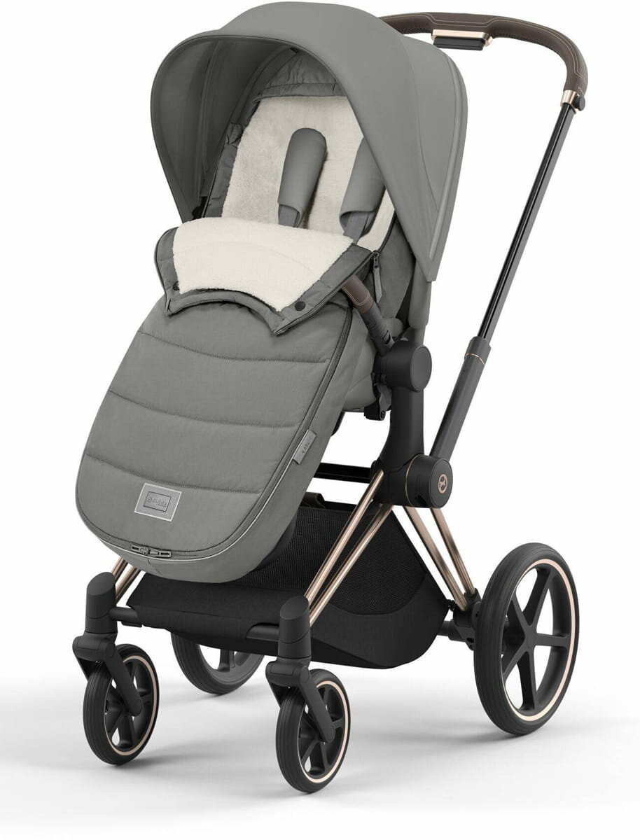 Конверт-накидка на ножки Cybex Platinum Footmuff Mirage Grey