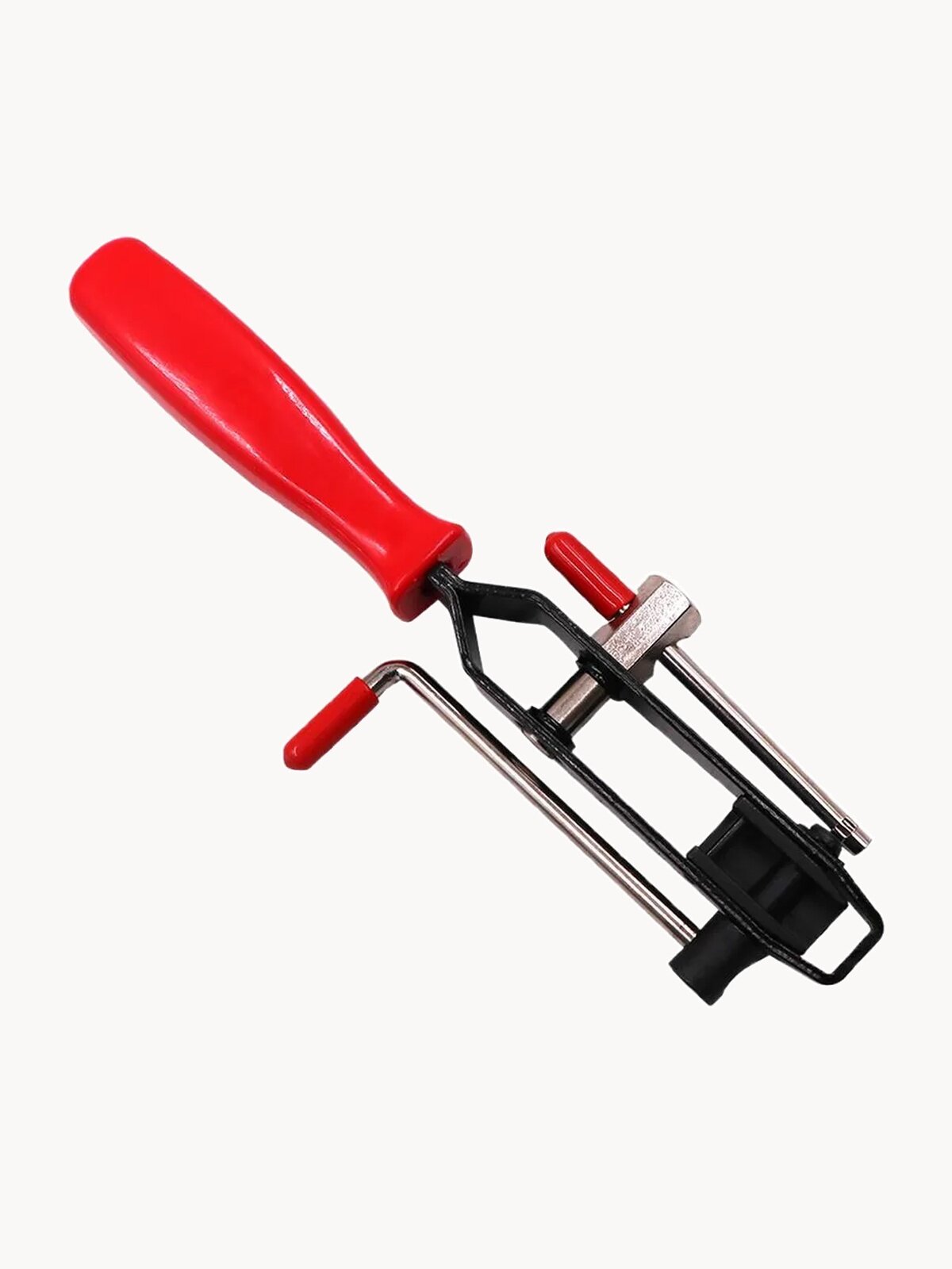 Зажим клещи для ленточных хомутов шруса, сталь, эргономичные ручки