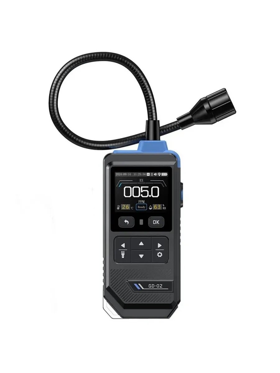 Детектор утечки газа FNIRSI GD-02, 50000ppm со звуковым и световым сигналом