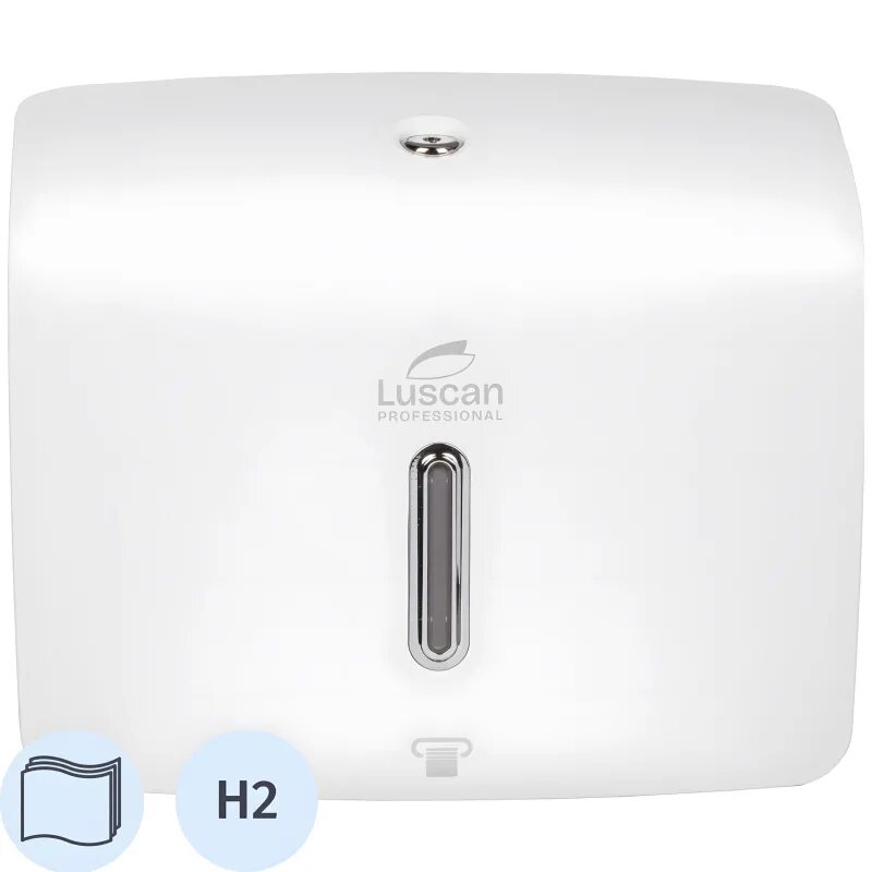 Диспенсер для полотенец лист Luscan Prof Etalon Z-слож белый 151060