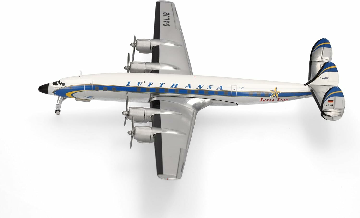Herpa (Херпа) Модель самолета Lockheed L-1649A "Super Star" Lufthansa