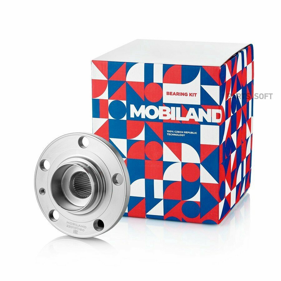 Ступица колеса передняя skoda fabia i (6y2), fabia i combi (6y5), fabia i mobiland 220101160