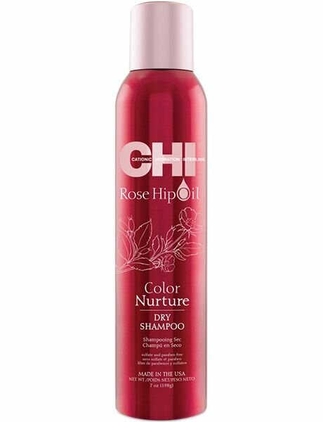 CHI Rose Hip Oil Dry Shampoo - Сухой шампунь с маслом шиповника и защитой от УФ 150 мл