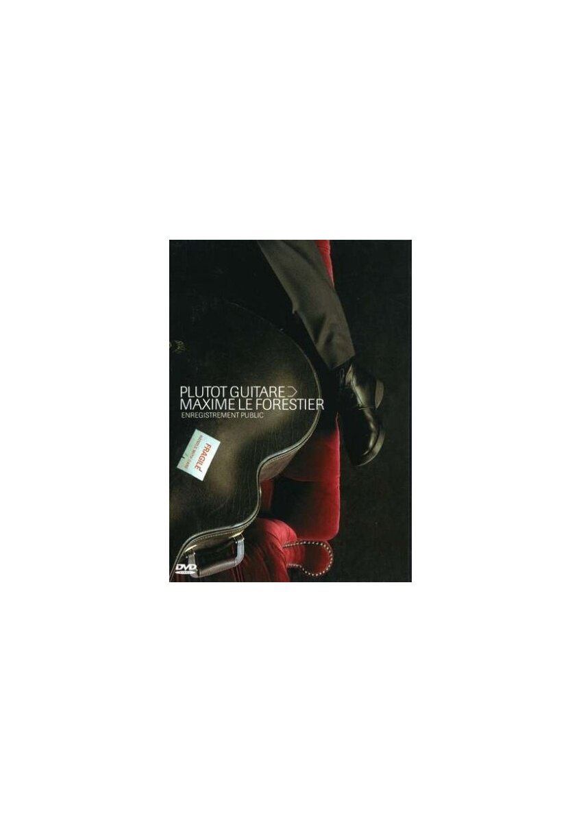 Maxime le Forestier: Plutot Guitare. 1 DVD