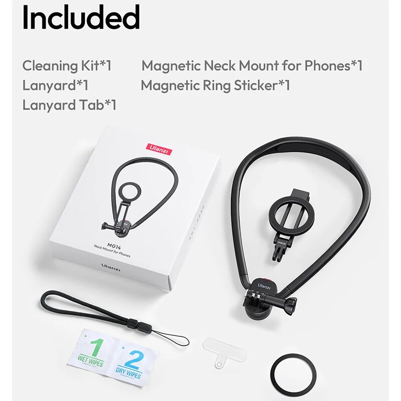 Ulanzi MG14 Магнитное крепление для телефона Magsafe на шею