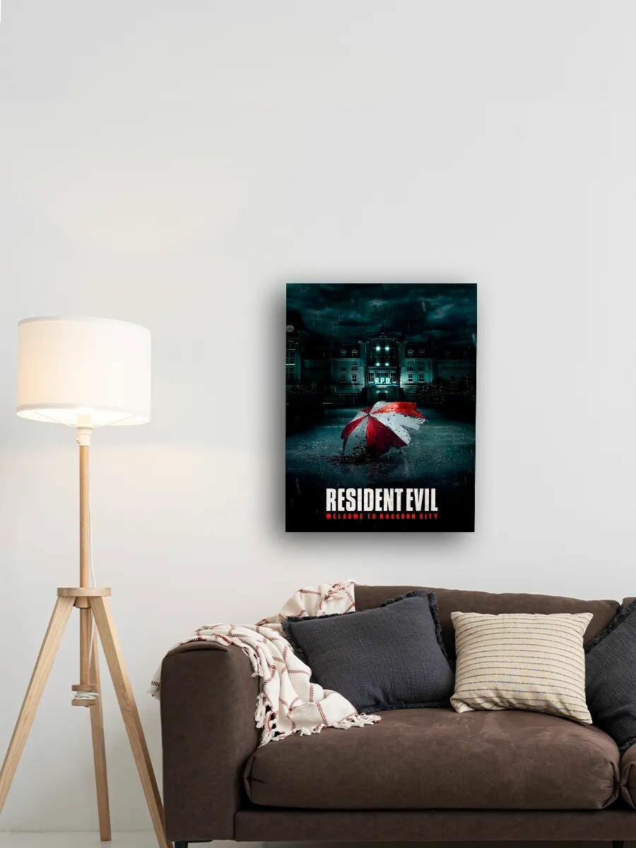 Постер на стену Resident Evil , плакат 1шт, А4 размер. — фото 1