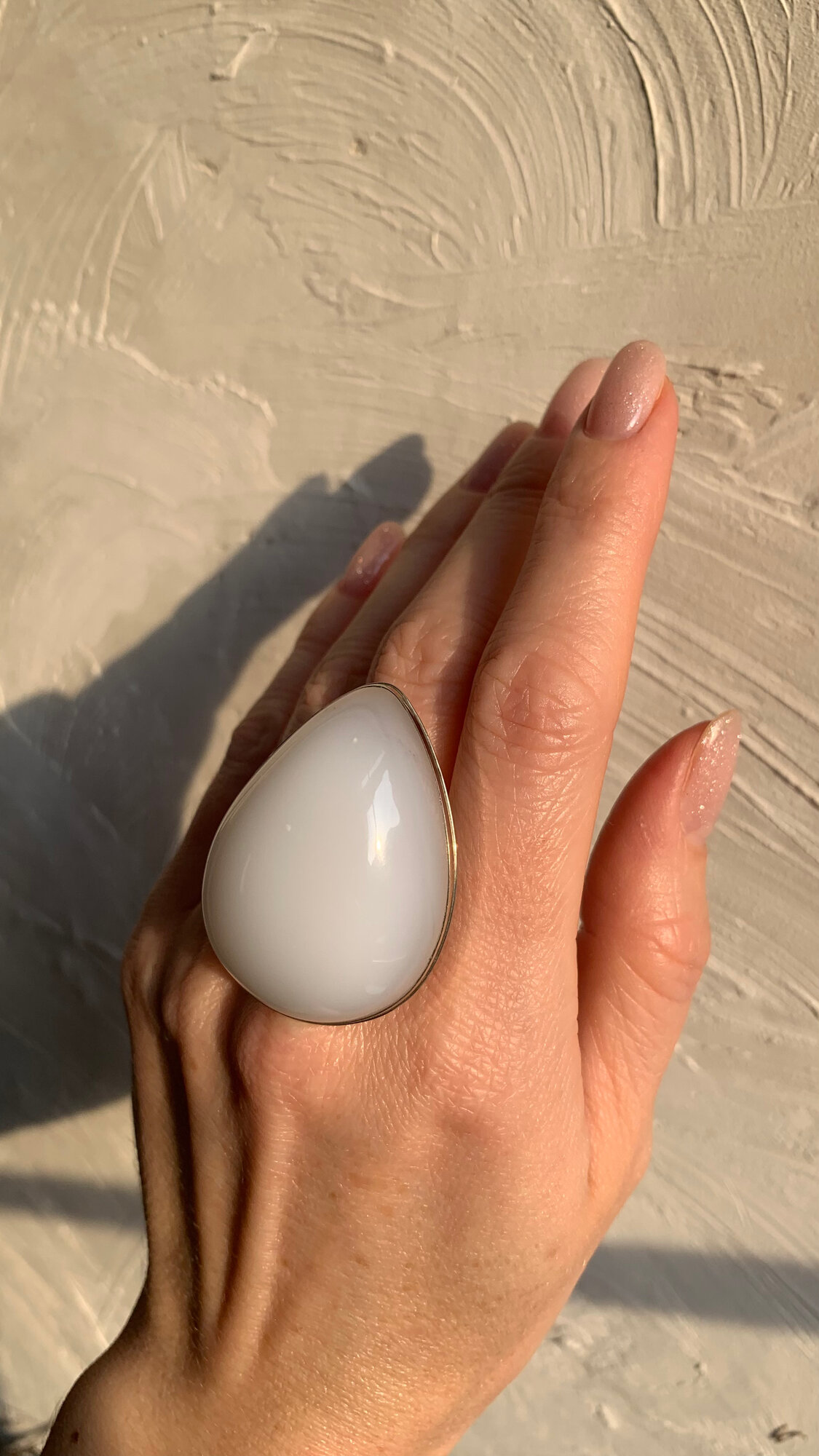 Кольцо-кулон, кахолонг