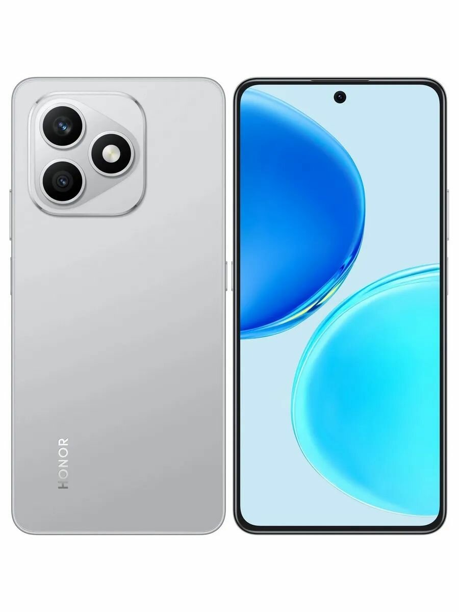 Смартфон Honor X8d 8/256gb, серый / Grey / Ростест / AMOLED /