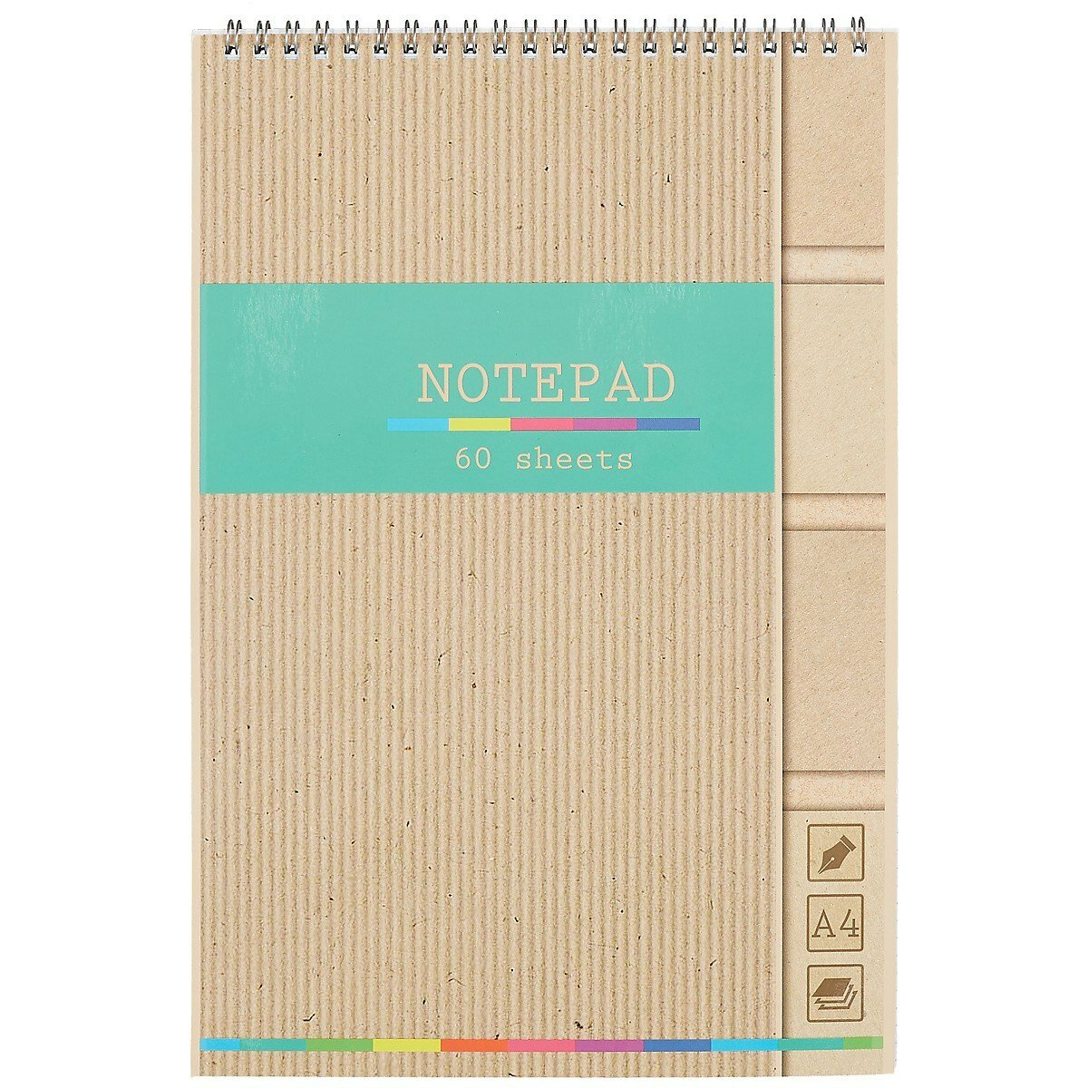 Блокнот «Kraft», 60 листов, А4