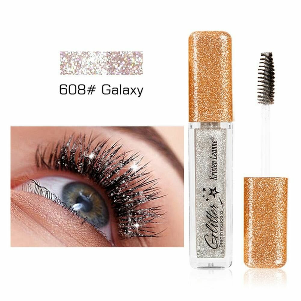 Сверкающая тушь для ресниц Объем и завиток Яркие глаза