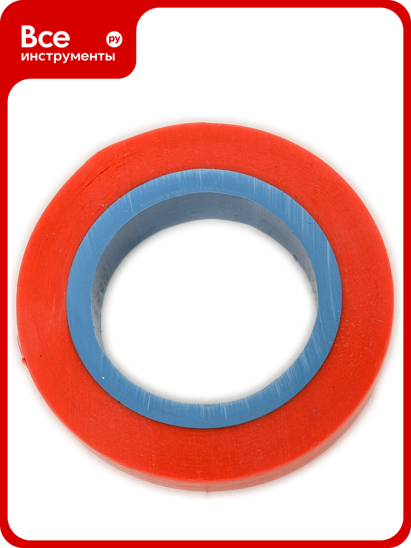 Изолента Airline ПВХ, красная, 15мм х 10м AIT-P-02