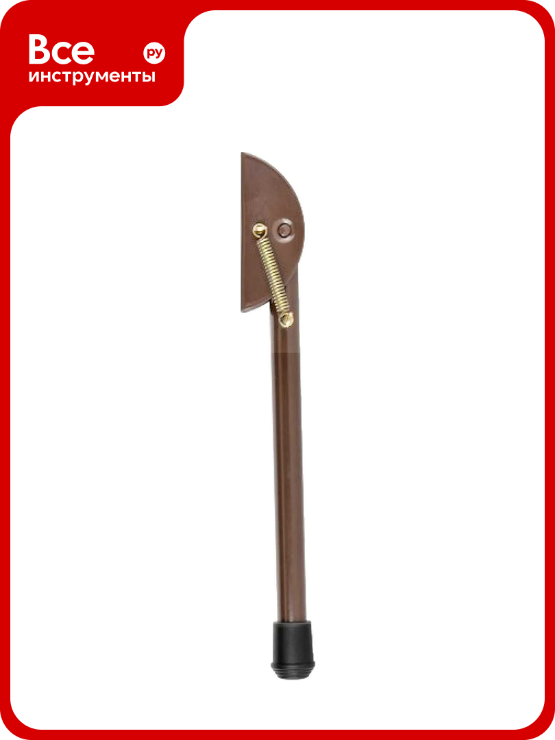 Упор откидной для ворот Левша 250 мм, коричневый У4-9430. К