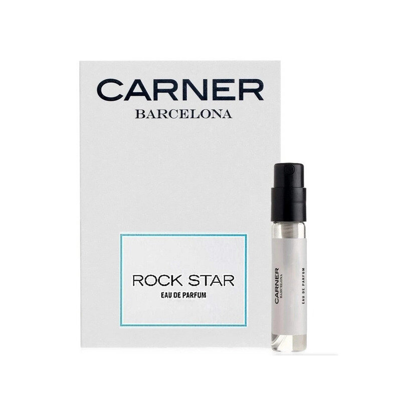Парфюмерная вода Carner Barcelona Rock Star миниатюра 1.7 мл / Пробник духов Карнер Барселона Рок Стар / Рок-звезда
