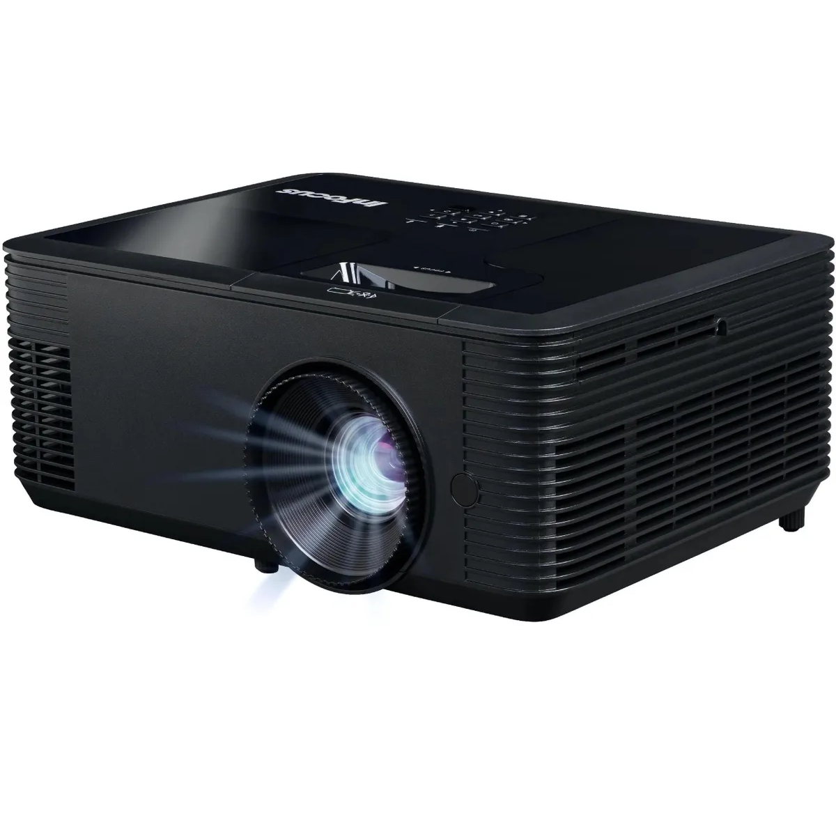 Проектор InFocus IN136, DLP, лампа 4000 lm, 1920 x 1200, 245 Вт, черный