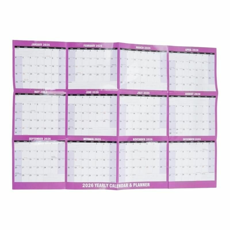 Календарь-планировщик на 2025 год, - Классический фиолетовый