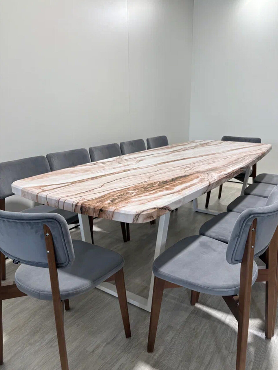 Стол кухонный обеденный евро дизайнерский лофт THETABLE•RU 140х80 6.6/2.2