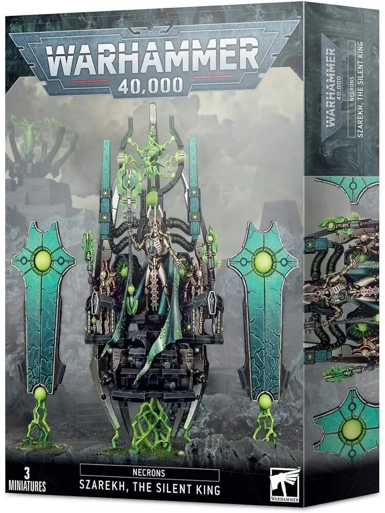 Миниатюры Warhammer 40,000: Necrons: Szarekh The Silent King ECPED