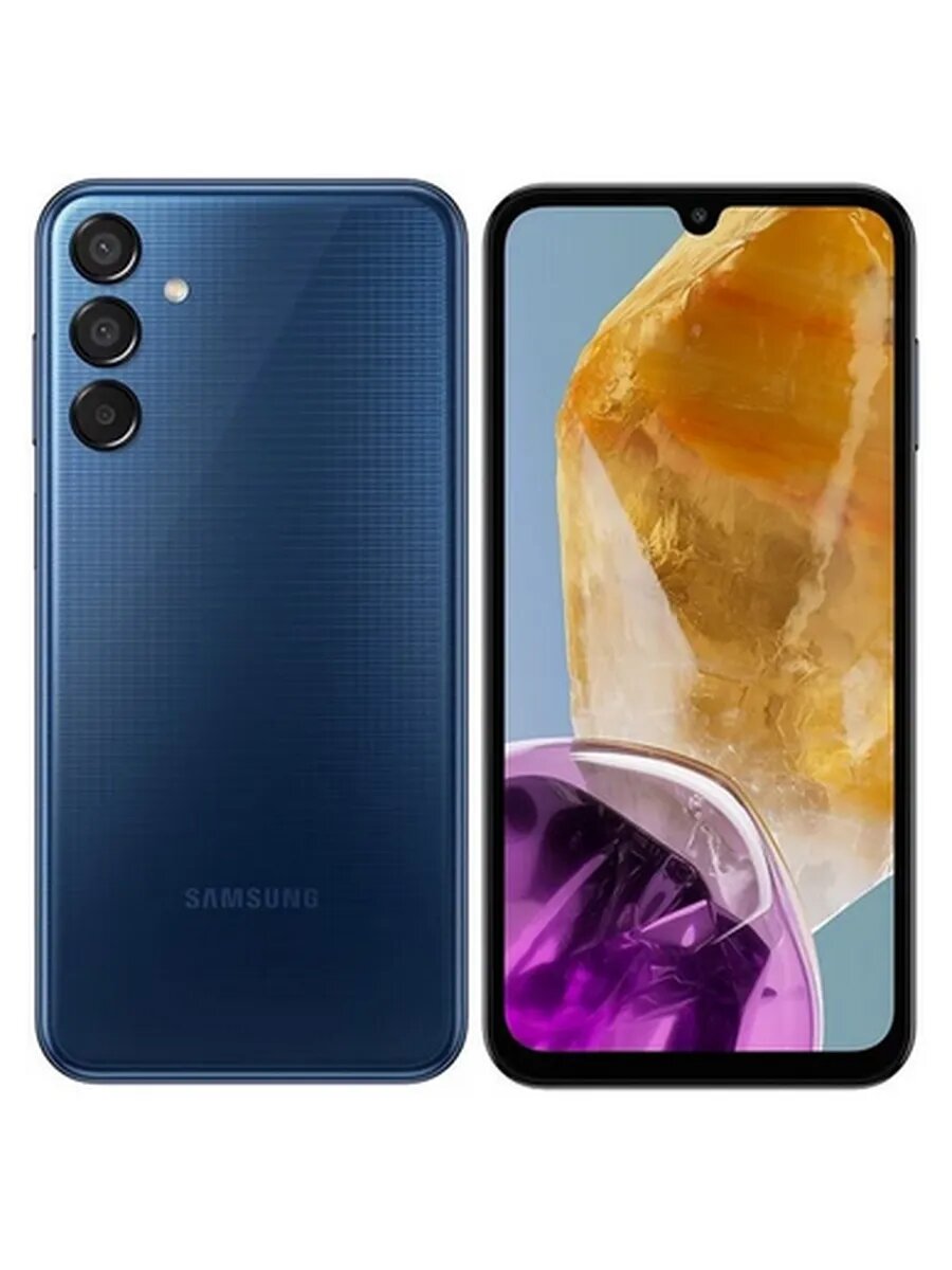 6.5" Galaxy M15 SM-M156B SM-M156BDBVCAU 5G 6+128 синий РСТ