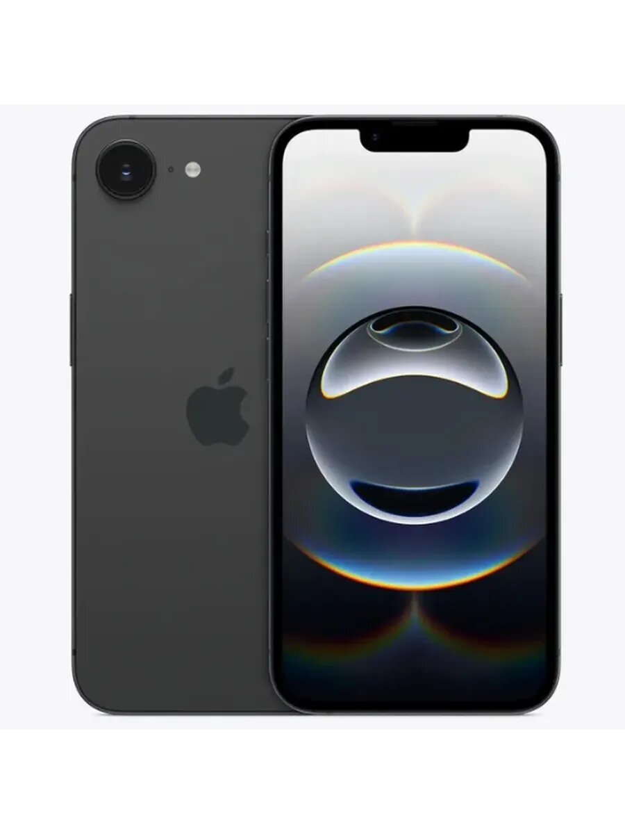 6.1" Смартфон iPhone 16e A3409 5G 8+128 ГБ черный РСТ
