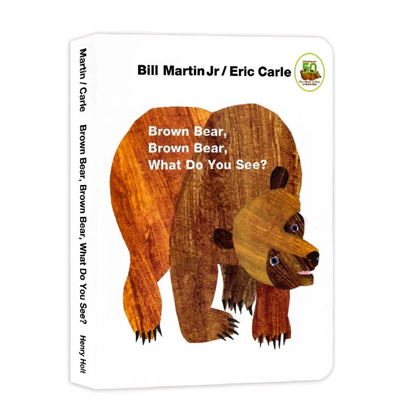Brown Bear, What Do You See? Английская книжка для малышей