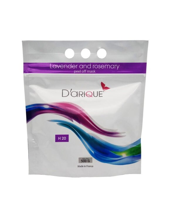 Альгинатная увлажняющая маска с лавандой и розмарином Darique Moisturizing Mask With Lavender And Rosemary, 500 г