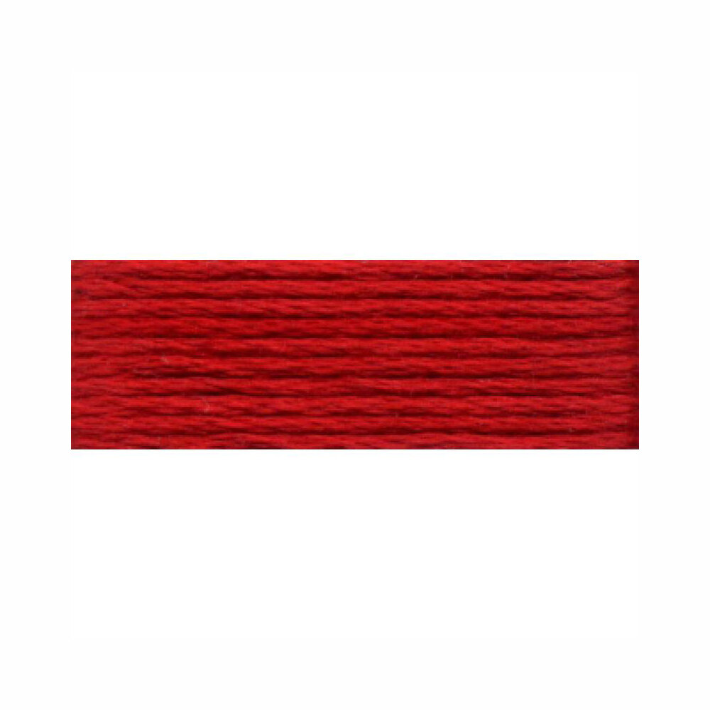 Мулине "DMC" 100% хлопок 8 м №0817 яр. алый