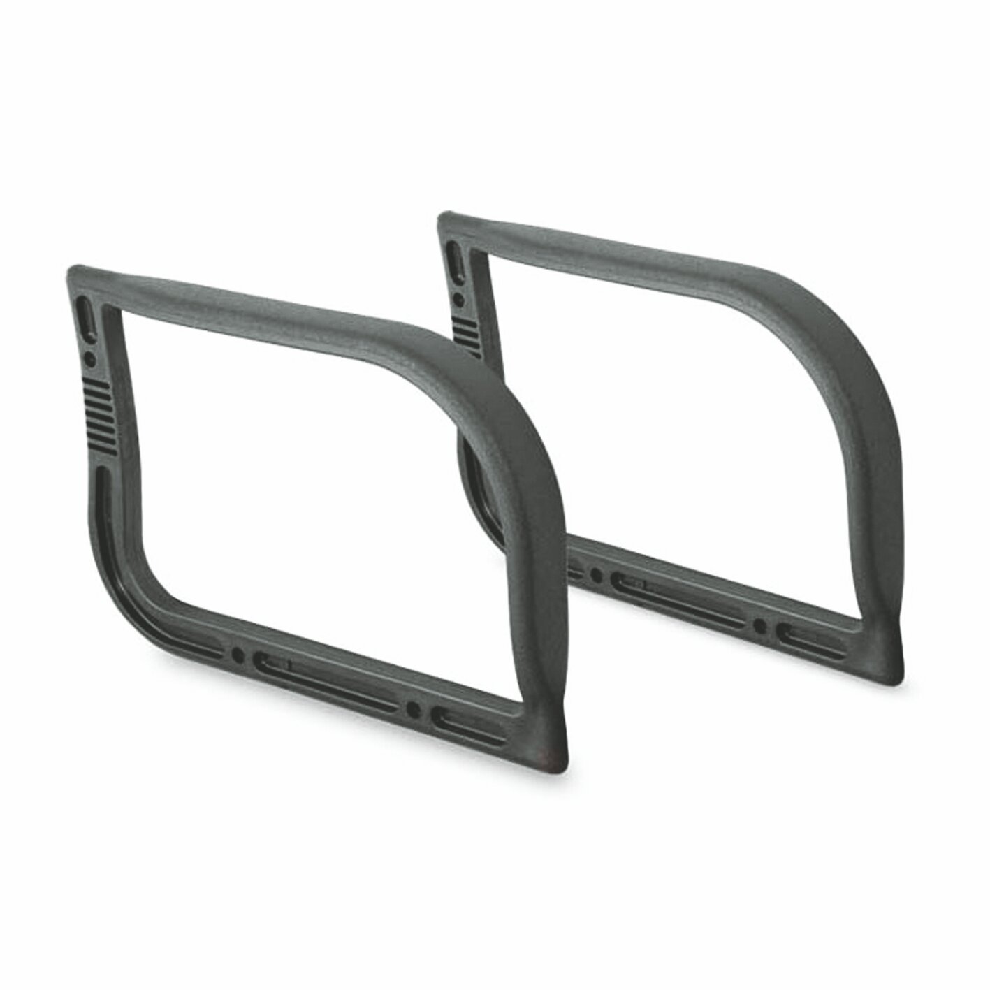 Подлокотник для кресел "Аликанте", пластик, черный, винтовое крепление, 42 см x 29 см x 6 см