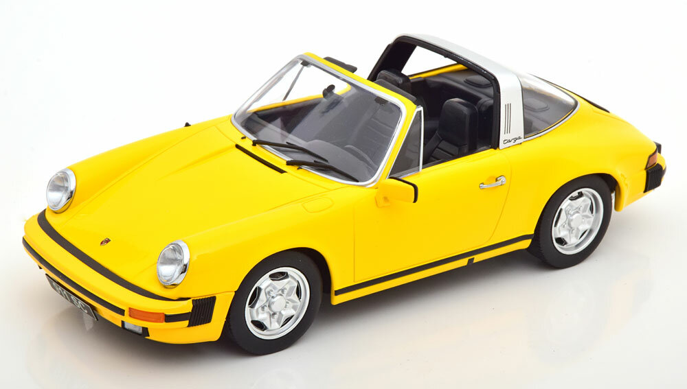 Модель коллекционная KK-SCALE Porsche 911 sc targa 1978 yellow