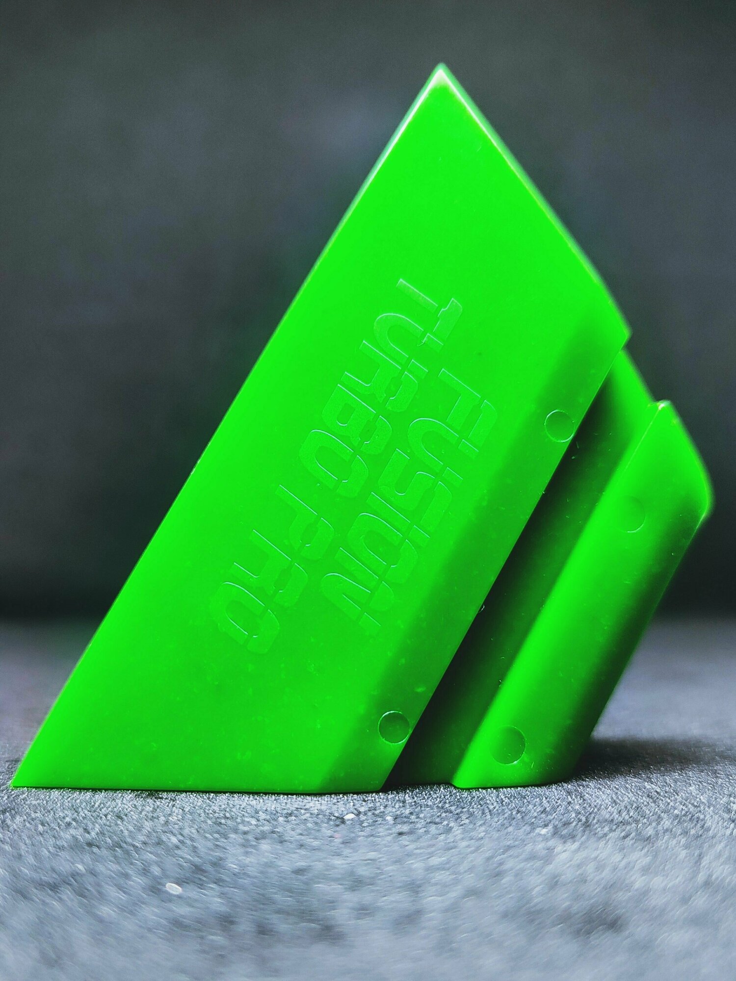 Ракель выгонка полиуретановая FUSION TOOLS Green Turbo PRO 3 1/2' без держателя трапеция