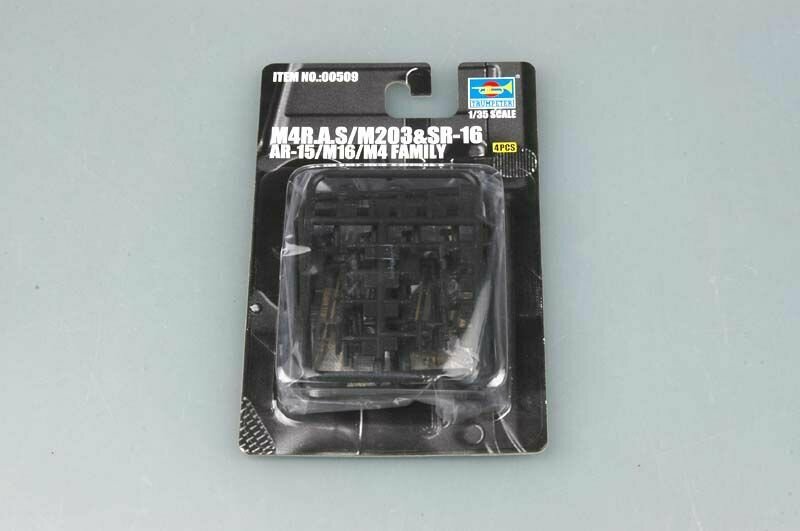 Сборная модель AR-15/M16/M4 FAMILY-M4R. A. S/M203&SR16