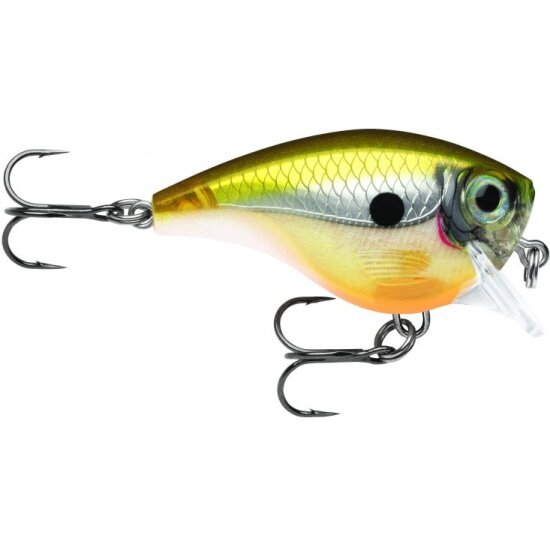 Воблер Rapala BX BRAT плавающий до 0,9м, 5см, 11гр, BXB03-HAY