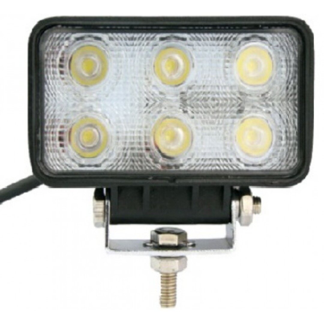Фара светодиодная рабочего света Nord Yada 18Вт прямоугольная высокая 6 диодов ближний свет