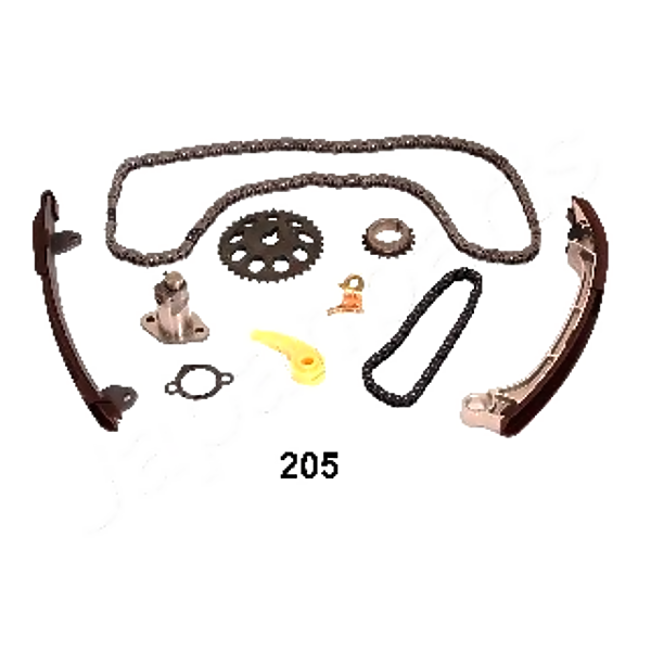JAPANPARTS KDK-205 (1350628010 / 1350728010 / 1352128010) цепь грм с натяжителями, комплект