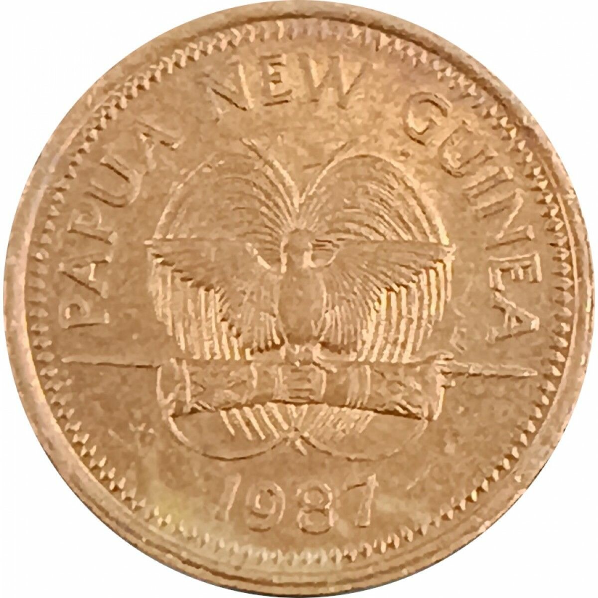 1 тойя 1987 Папуа - Новая Гвинея из оборота