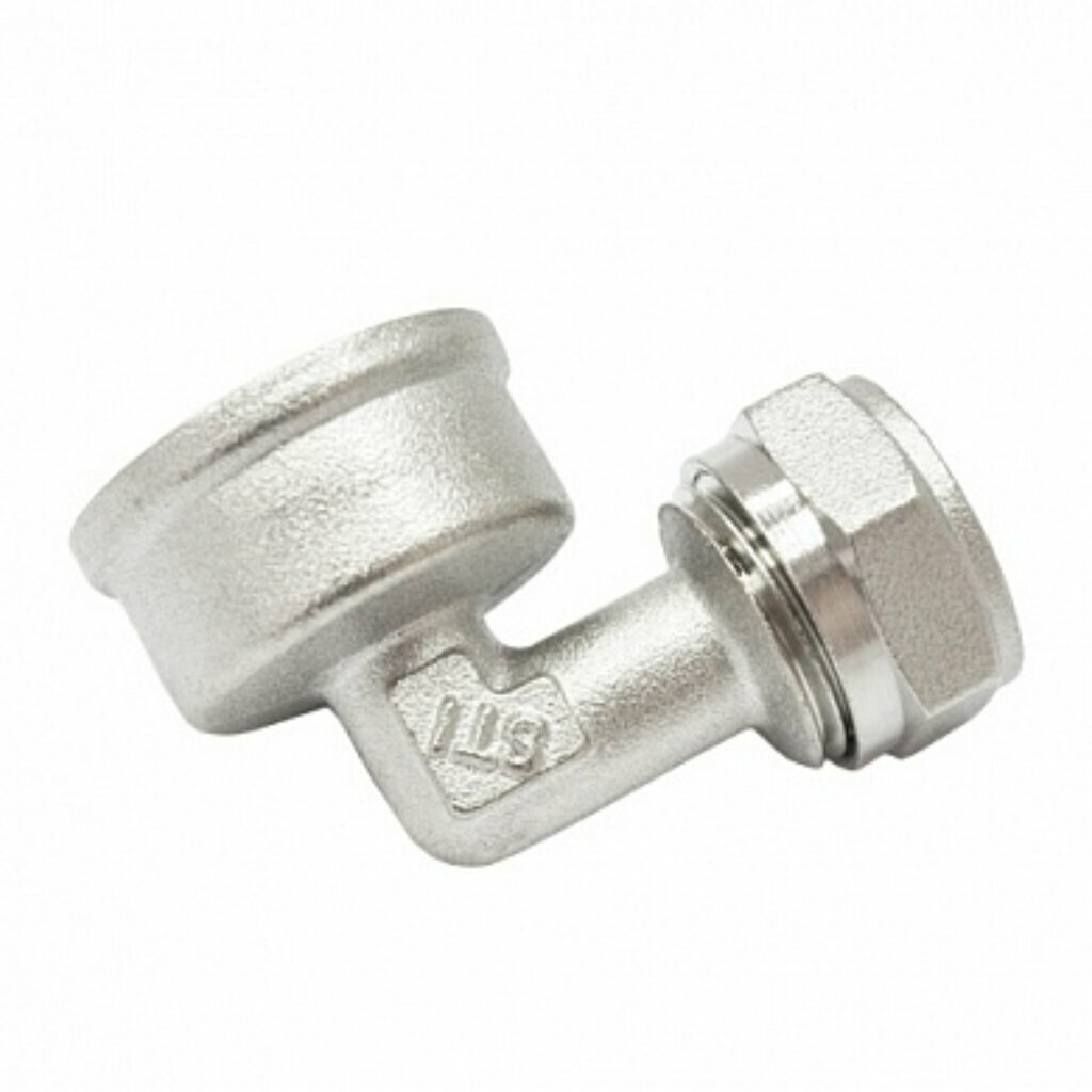 Уголок металлопластиковый 20х3/4" STI, внутренняя резьба, Китай